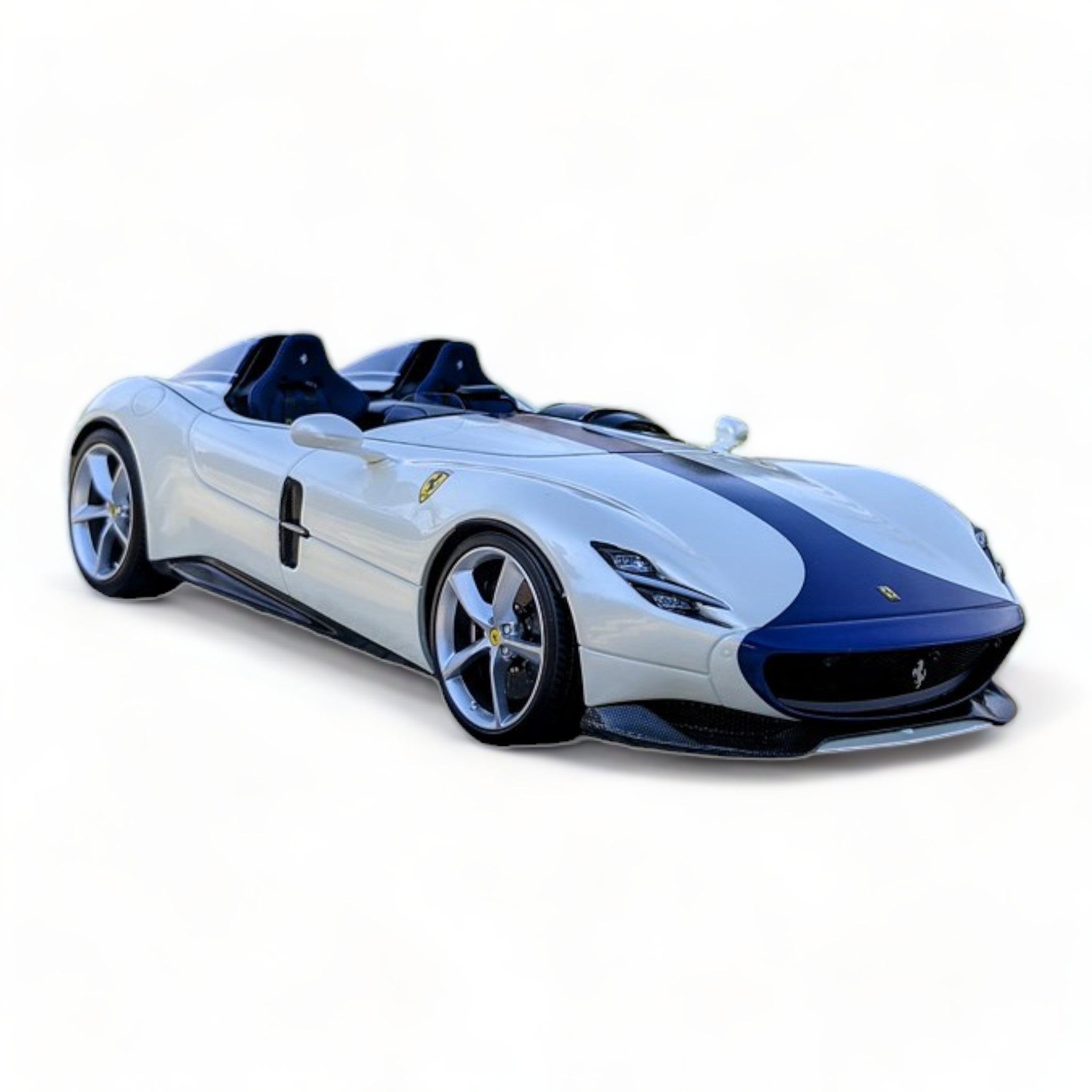1/18 Diecast Ferrari Monza SP2 White BBR Scale Model Car – dturman.com
