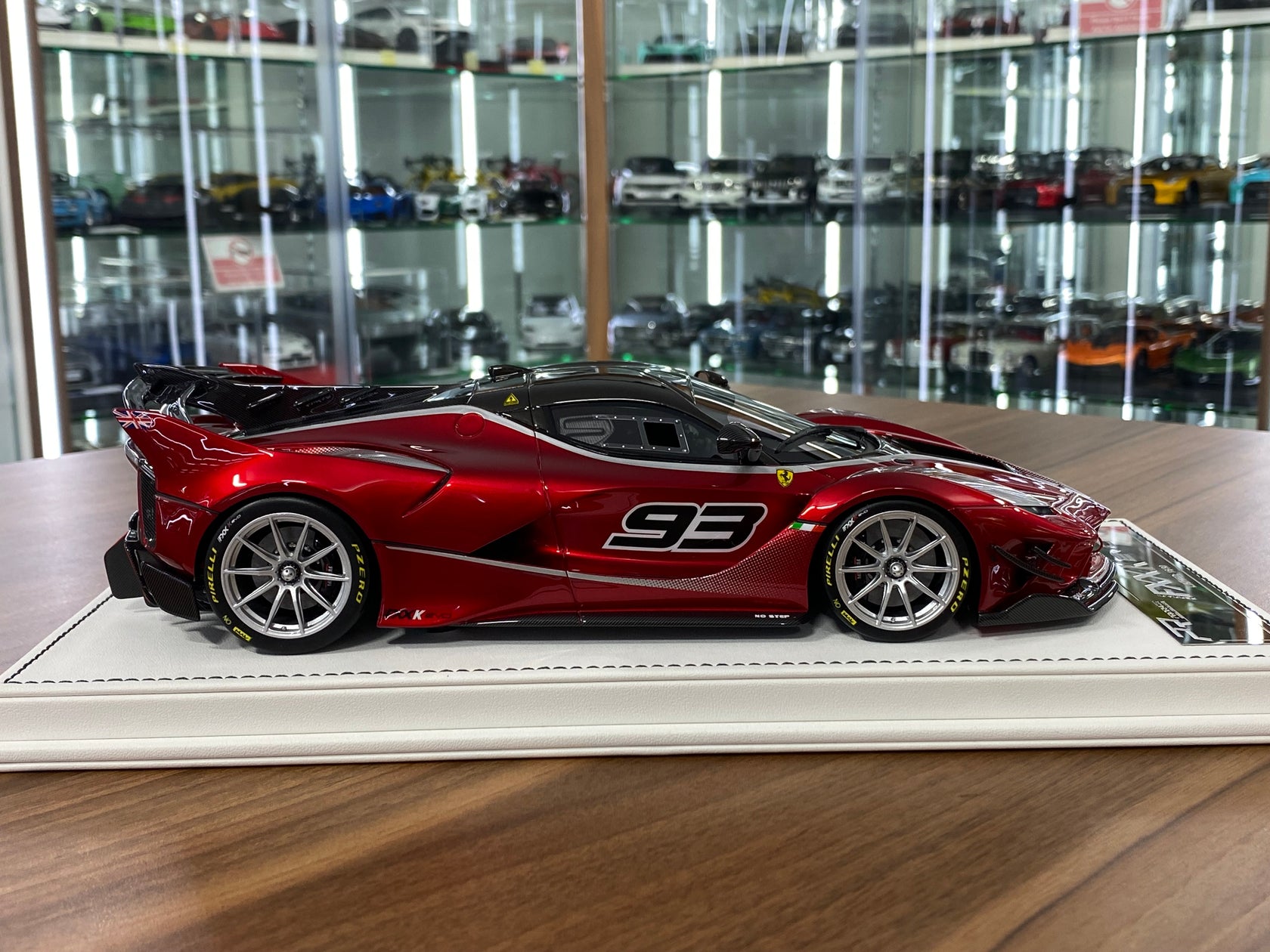 1/18 ProRaze Ferrari FXXK EVO No. 93 Candy RED Resin LIMITED 30 ...