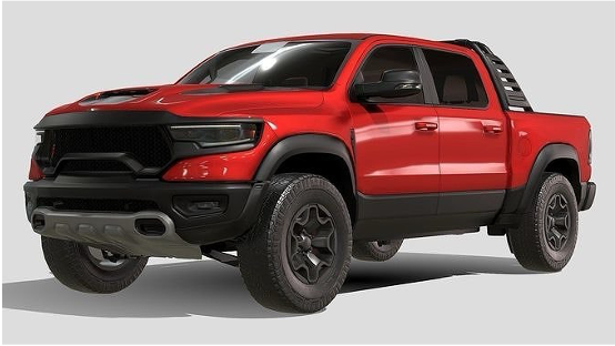 [Pre-Order] Exclusive 1/18 Dodge Ram TRX [Flame Red] Ltd.Edn.40 pcs ...