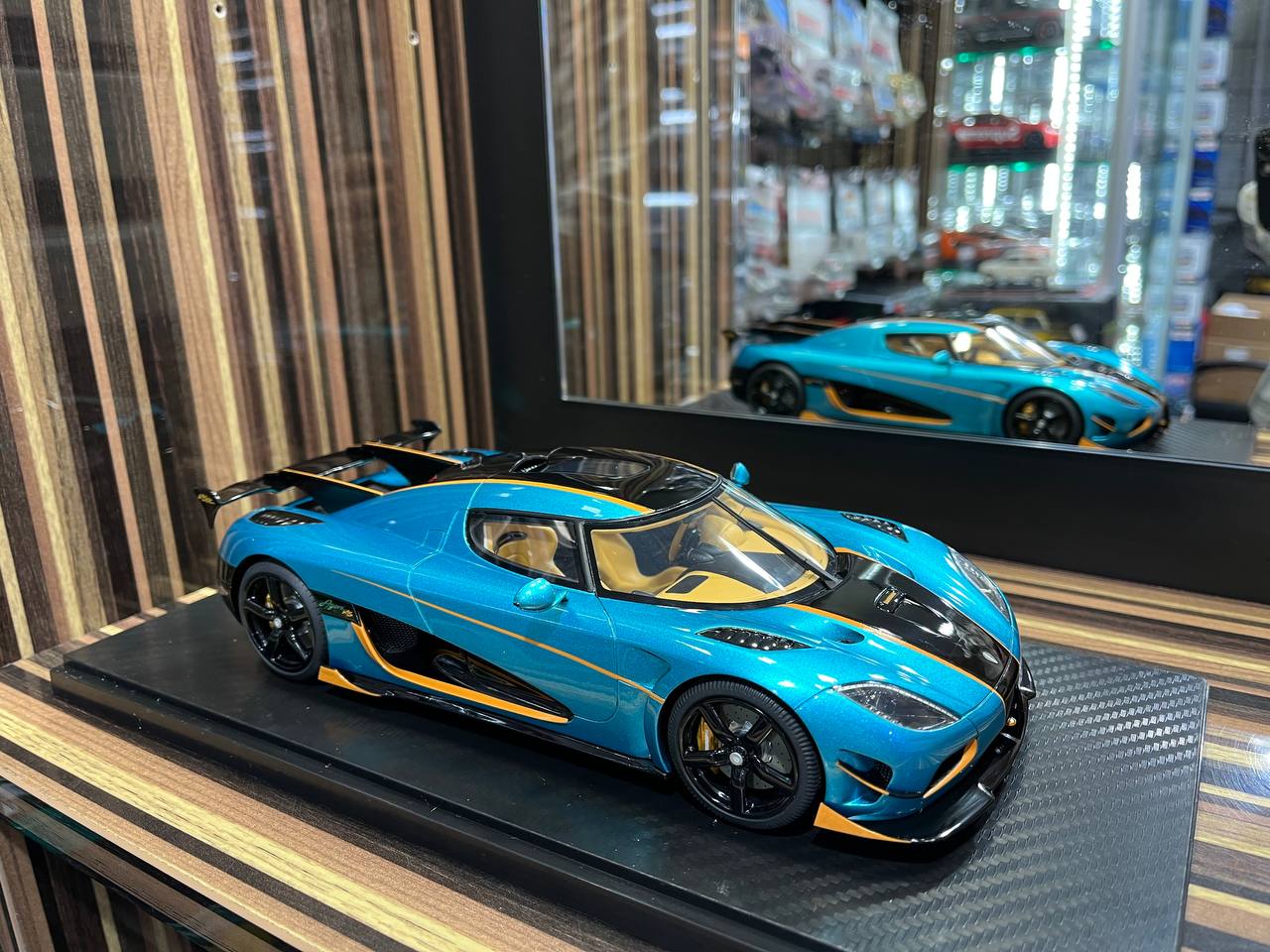 GT Spirit Koenigsegg Agera RSR - 1/18 Resin Model, Not Opening - Blue ...