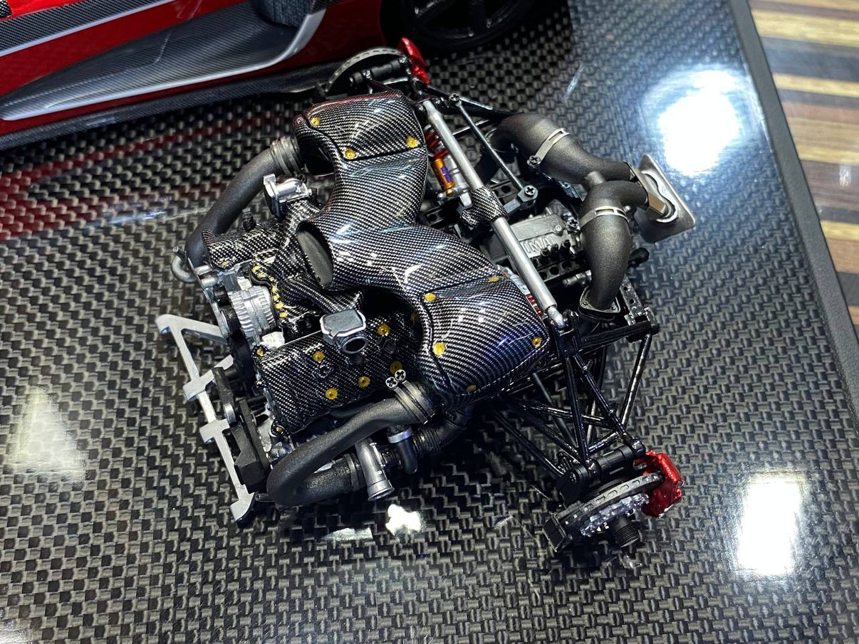 1/18 General Models Resin Model - Koenigsegg Agera RS with Engine Red ...