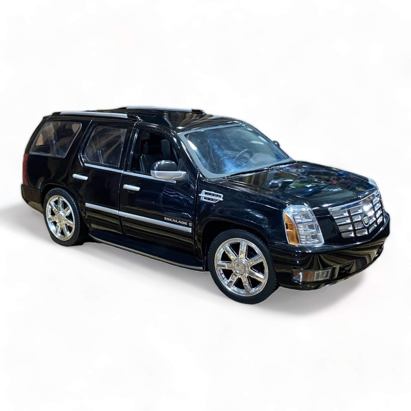 1/18 Diecast Cadillac Escalade Black Hot Wheels Scale Model Car ...