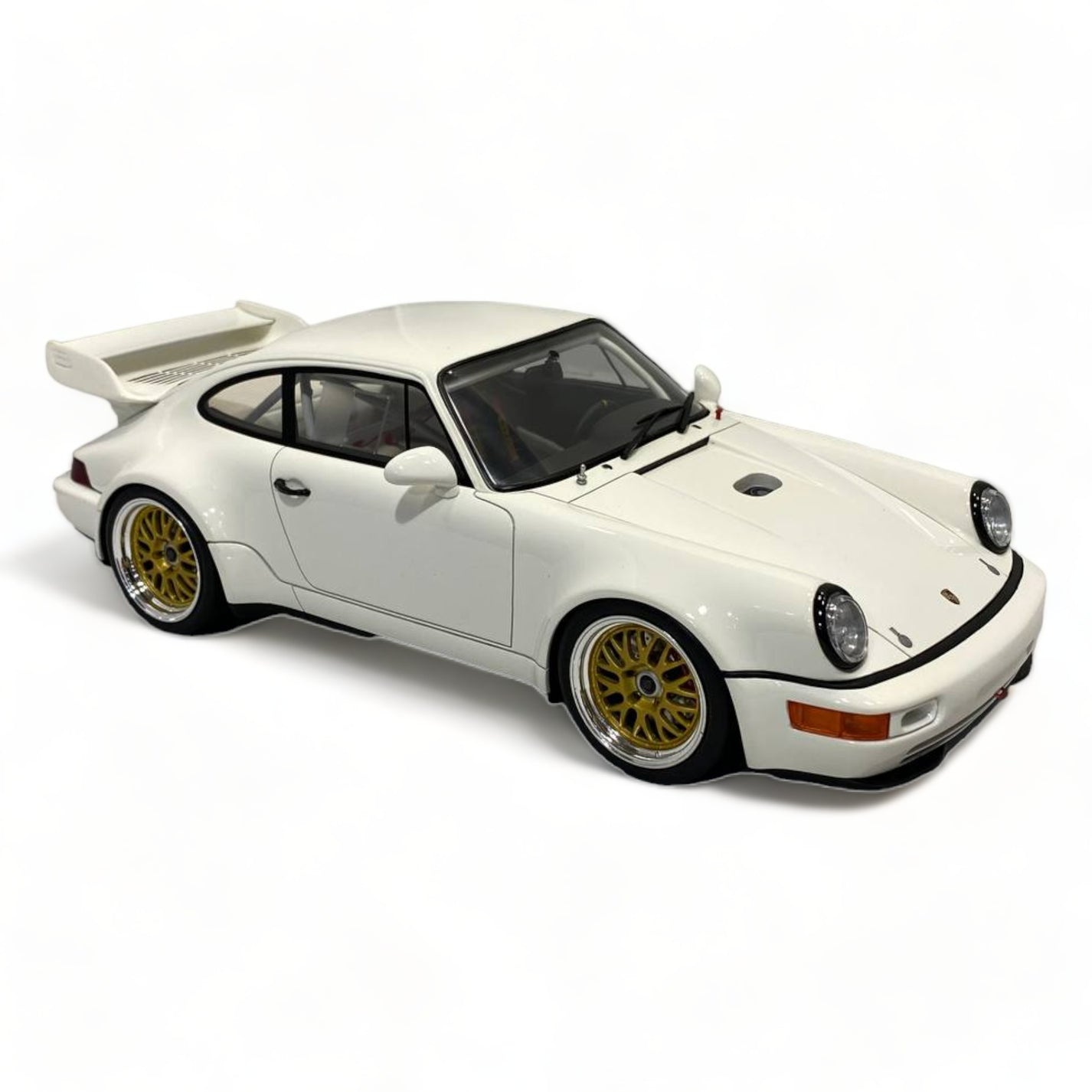 1/18 Diecast GT Spirit Porsche 911 RSR 964 in White Scale Model Car ...