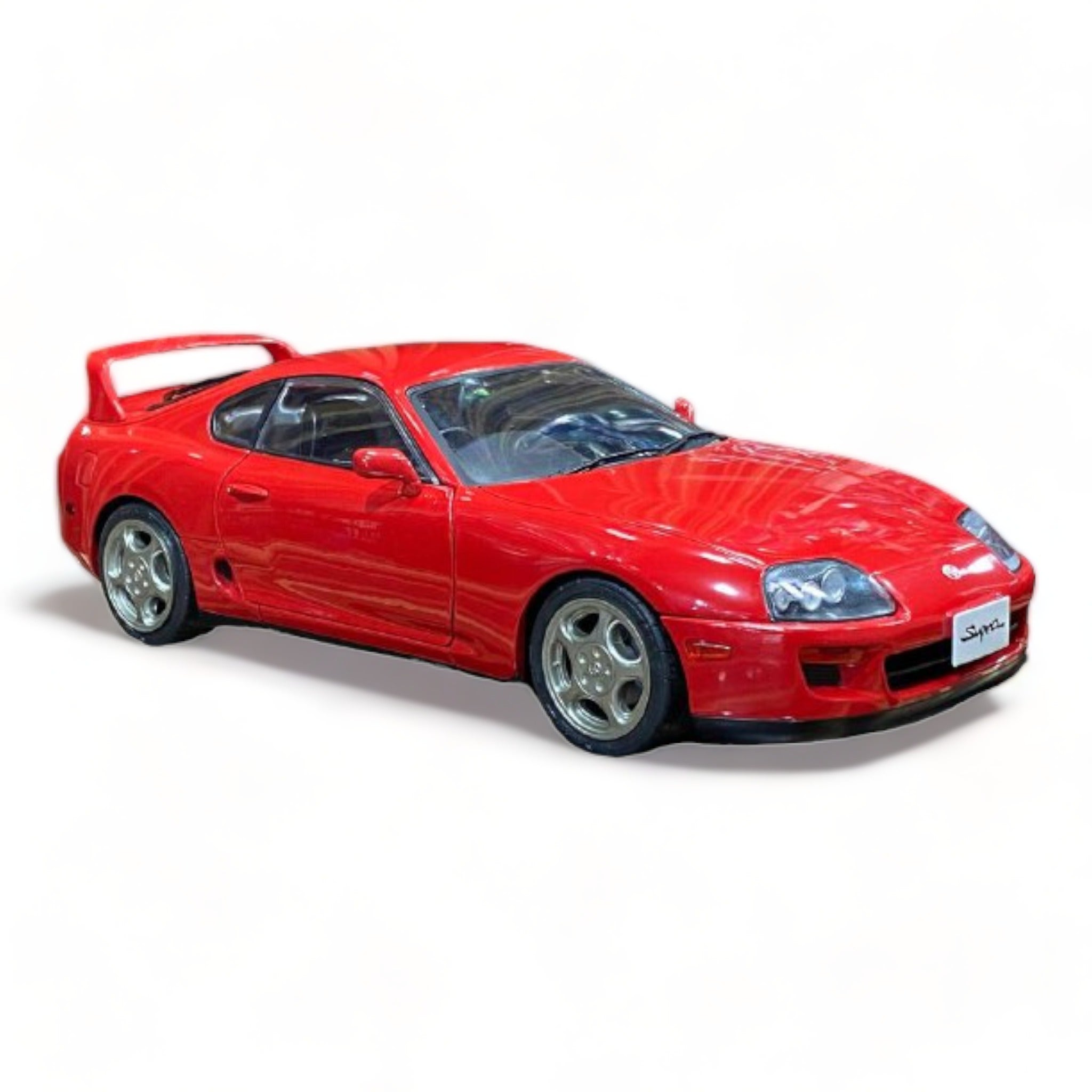 1/18 Diecast Toyota Supra MK4 Red Solido Scale Model Car – dturman.com