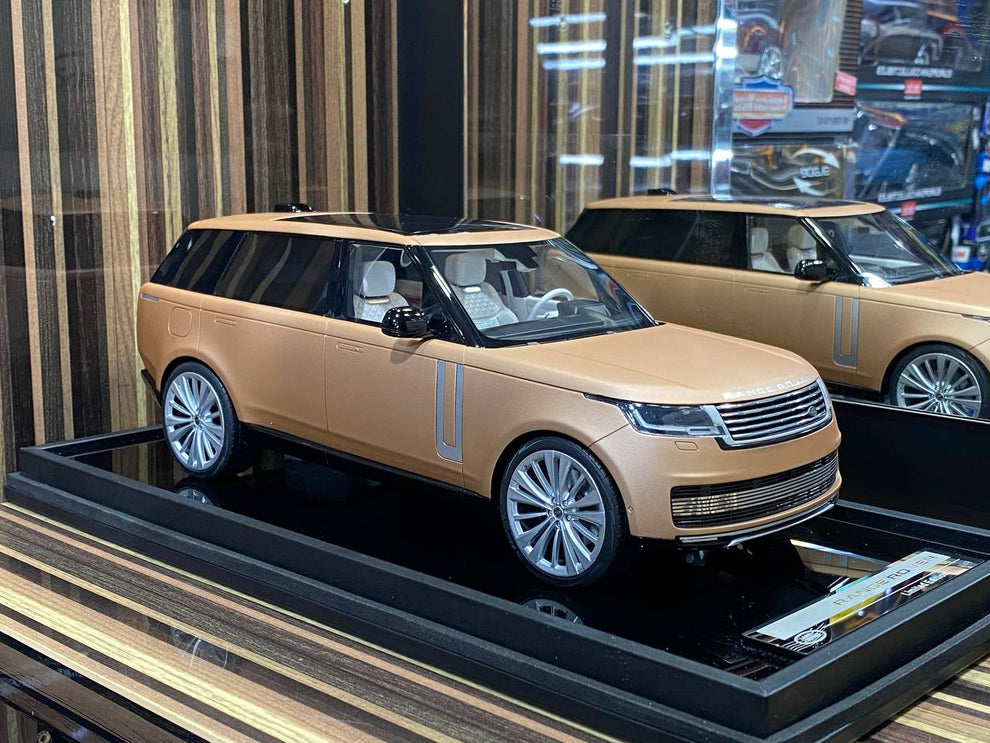 1/18 Resin Land Rover Range Rover Sunset Gold Matt by MotorHelix ...