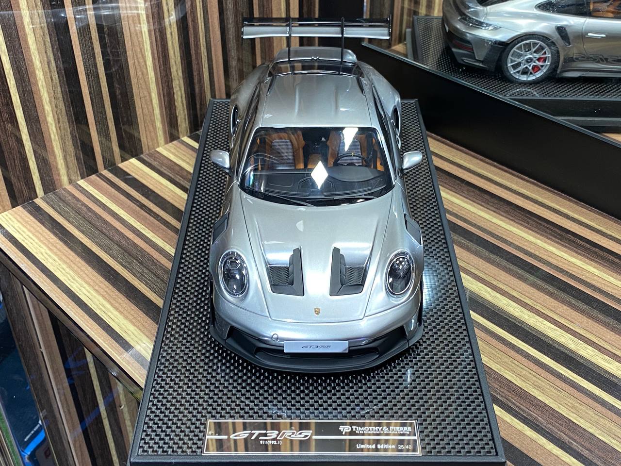 Porsche 911 GT3 RS 992.1 Silver Wheels silver steels by Timothy & Pier ...