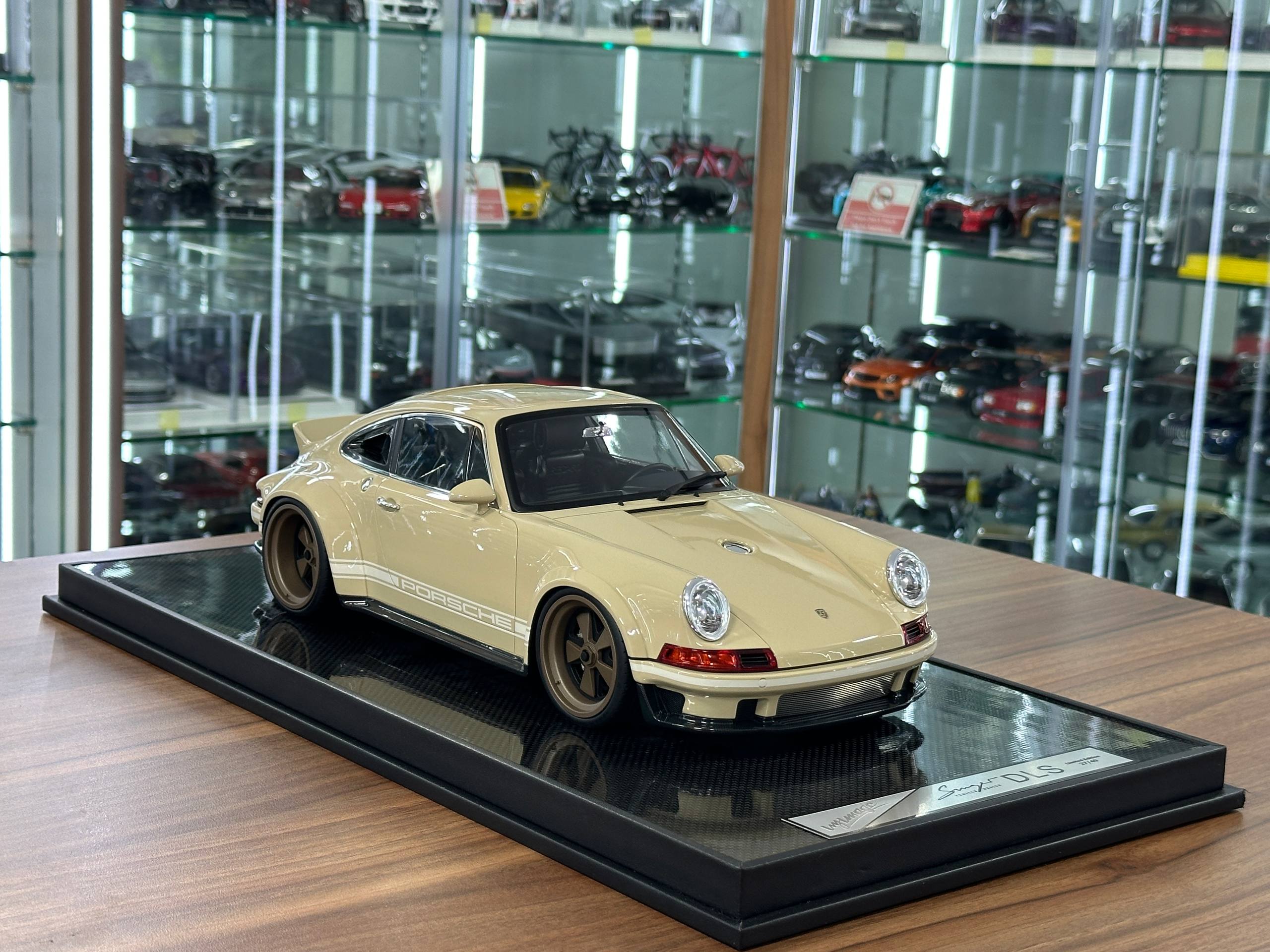1/12 Ivy Image Models Porsche Singer DLS Cream (Back Engine Hood Open ...