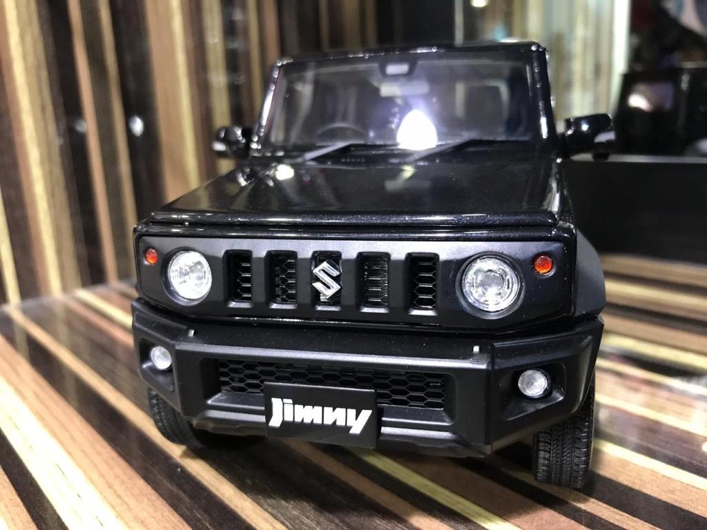 1/18 Diecast Suzuki Jimny Black by BM Creations Scale Model Car ...