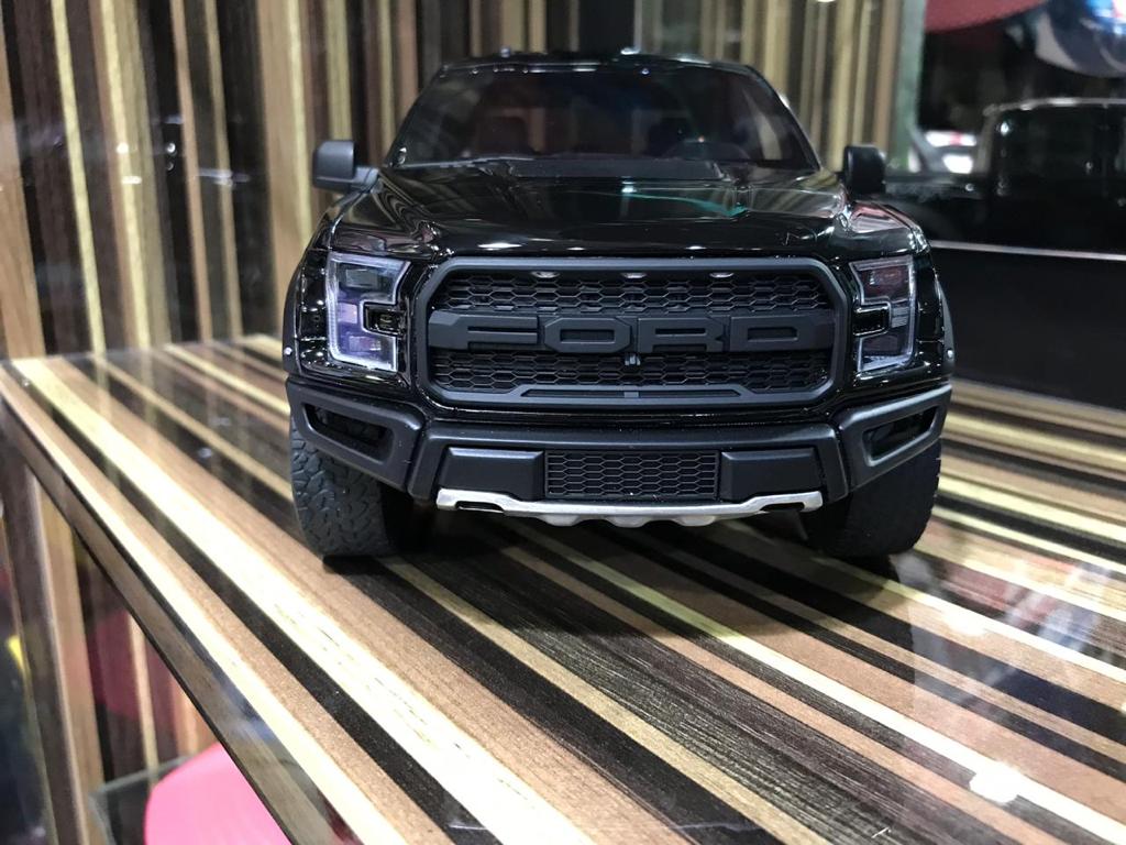 1/18 Diecast Ford Raptor Black GT Spirit Scale Model Car – dturman.com